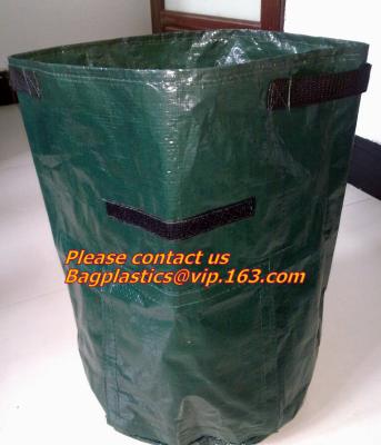 China potato planter with 7/10 gallon potato planter,potato grow pots with handles flap for easy havesting, and drainage holes for sale