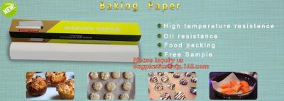 China Baking parchment paper rounded waterproof wrapping paper brown greaseproof paper,Parchment paper for food wrapping paper for sale