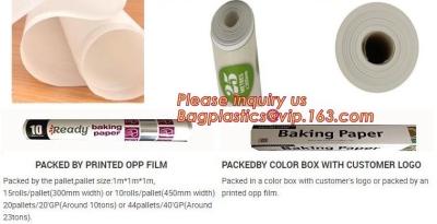 China Baking parchment paper rounded waterproof wrapping paper brown greaseproof paper,Parchment paper for food wrapping paper for sale