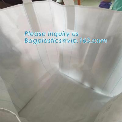China ton jumbo bag for coal,one ton bulk bag,pp woven big bag,100% new polypropylene pp woven bulk bag big bags 1000kg jumbo for sale