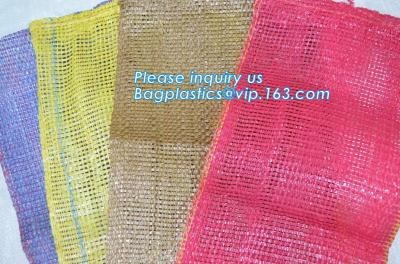 China PP tubular plastic mesh bag vegetable onion raschel sack packing mesh bags for sale,manufacturer potato onion 50x80 mesh for sale