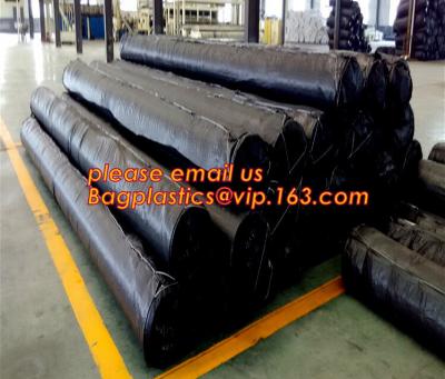 China 1mm hdpe geomembrane indoor fish farming tank 1.0mm geomembrane,2mm high density polyethylene waterproof membrane BAGEAS for sale