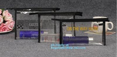 China Zipper Slider Clear Pvc Bag For toothbrush bag, Stationery Ruler Set Packaging Bag with Slider, ziplock pvc bag slider t for sale