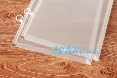 China Zipper Slider Clear Pvc Bag For toothbrush bag, Stationery Ruler Set Packaging Bag with Slider, ziplock pvc bag slider t for sale