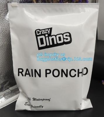 China frosted PVC slider zipper bag plastic bag with zipper resealable pvc slider zip poly bag, Slider Packing PE Zipper packi for sale