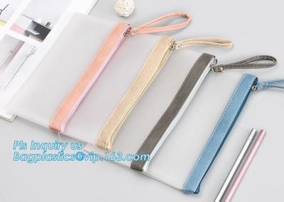 China Zip Top Custom Printing Eco Friednly Slider Ziplock Bag, slider zipper pvc pouch clear vinyl pvc ziplock bag for sale