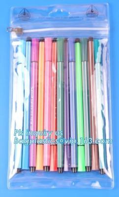 China Fabric zipper professional vinyl slider bag pvc zipper bag, slider zipper plastic bag for packaging, zipper packing bag for sale