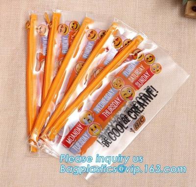 China ECO friendly recycled cheap wholesale custom transparent waterproof printed promotion plastic zipper clear pvc cosmetic for sale