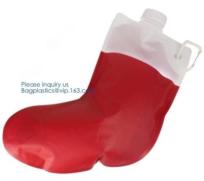 China Custom Reusable Juice Food Packaging Plastic Bag Alcohol Drink Wine Spout Pouch Bag,liquid spout pouch/wine drink juice for sale