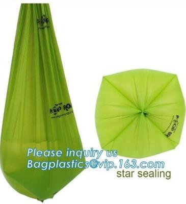 China eco friendly plastic disposable dog poop glove bags, Eco Friendly Biodegradable Scented Colorful Disposable Dog Poop Bag for sale