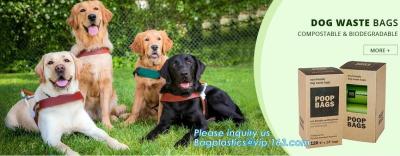 China drawstring 100% eco friendly direct manufacturing factory compostable garbage bags on roll, Sealing & Handle and Customi for sale