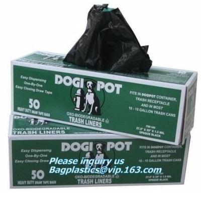 China cornstarch based compostable pet waste bags, Eco-friendly Compostable Pet Poop Bag, safe dog waste bag, biodegradable po for sale
