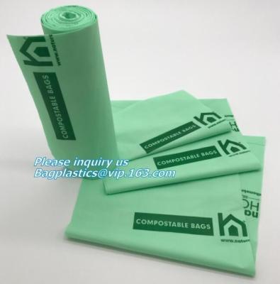 China Eco Friendly Large Bio Compostable Refuse Garden Waste Dustbin Liners Sacks, Biodegradable Compostable Refuse Sacks, Lin for sale