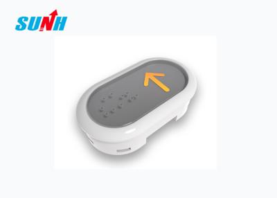 China Plastic Material Braille Lift Buttons Yellow Light Color Easy Installation for sale