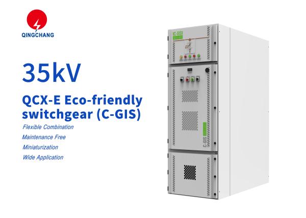 Quality 35kV Eco Friendly Gas Insulated Metal Enclosed Switchgear C-GIS for sale