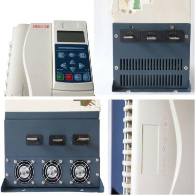 Cina dispositivi d'avviamento molli della pompa 55kw costruiti in starter elettronico di esclusione per il motore trifase in vendita