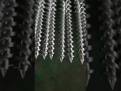 Pvc pp leidt Parallel Tweelingschroefvat van PE van de Uitdrijvingsmachine de Pijp van pvc pp door buizen