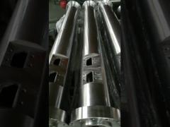 SACM645 Kunststof schroefvat 38CrMoAIA voor 150/30 PE/PP-recyclinggranulatie