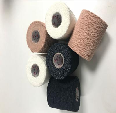 China China Sporting goods physio sports tape  white skin black color 5cm*4.5m sports bandage CEapproved zinc oxide latex free for sale