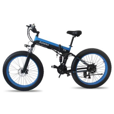 Cina senza spazzola elettrico della bici della gomma grassa a 26 pollici 12.5mps innestato con la batteria 13AH in vendita