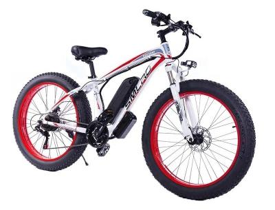 Cina 150KG che carica la bici elettrica della gomma grassa a 26 pollici, resistenza grassa della bici 100KM di Ebike in vendita