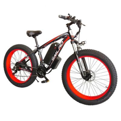 Cina Bici elettrica Downtube della gomma grassa a 26 pollici di Smlro con la batteria di 1KW 13AH in vendita
