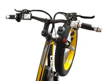 Cina La bici elettrica SHIMANO TZ50 della gomma grassa a 26 pollici Xdc600 ha elevato 26KG in vendita