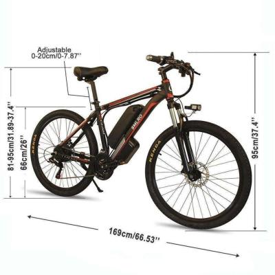 Cina Smlro elettrico a 26 pollici c6 del mountain bike 48v 1000w del freno a disco in vendita
