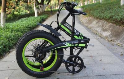 Cina Una gomma grassa a 20 pollici di 7 velocità che piega bici elettrica con la batteria al litio 10.4Ah in vendita