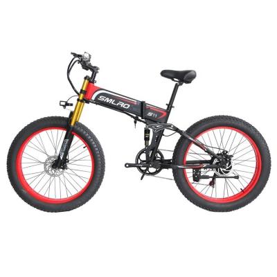 Cina bici elettrica grassa di Tiro di piegatura del motore 1kw, mountain bike elettrico di aiuto del ODM in vendita