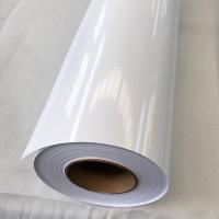 China Polymeric Printable stretchable Advertising high-tack vinyl for sale