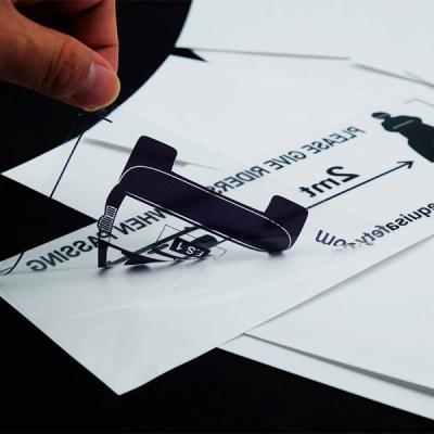 Китай Transparent Removable Vinyl Window Graphics Eco-Solvent Static Cling Film Roll продается