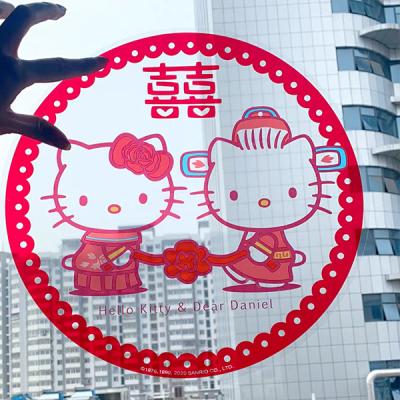 Cina Transparent Removable Vinyl Window Graphics Eco-Solvent Static Cling Film Roll in vendita