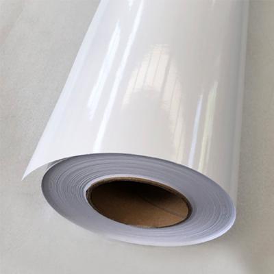 Cina PVC UV Printable Vinyl Roll Clear Inkjet Printable Self Adhesive Vinyl in vendita