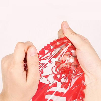 中国 UV Printer Static Cling Window Film 180mic No Glue Clear Removable Vinyl 販売のため