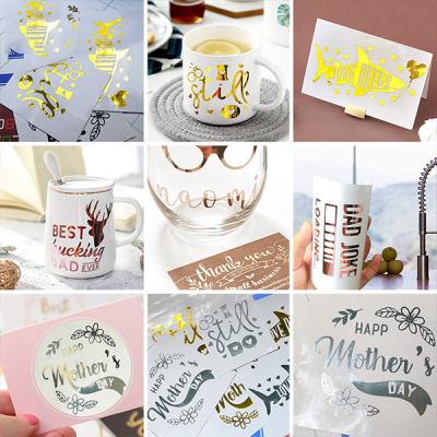 Cina Wedding Permanent Outdoor Vinyl Rolls Sticker Waterproof Metallic Adhesive Vinyl in vendita