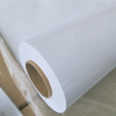 Cina Self Adhesive Glossy Vinyl Wall Wrap 100mic 30N/Inch Wall Graphics Vinyl in vendita