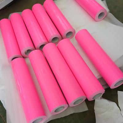Cina Neon Pink Vinyl, Permanent Self-Adhesive in vendita