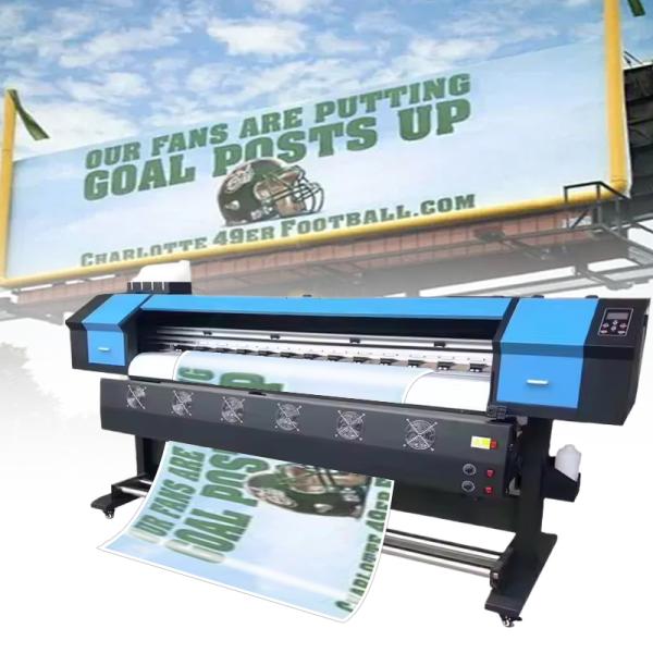 Quality 1.9m Printer 2 Cabezal Xp600 Printhead for CMYK Flex Banner Indoor Outdoor for sale