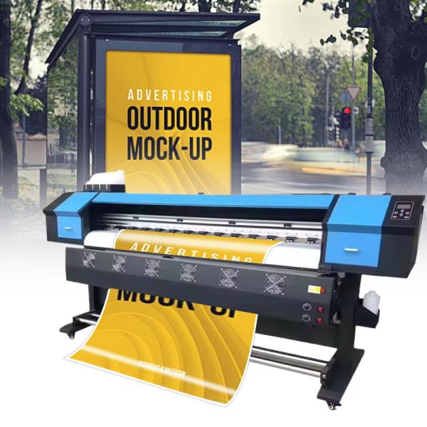 Quality 1.9m Printer 2 Cabezal Xp600 Printhead for CMYK Flex Banner Indoor Outdoor for sale
