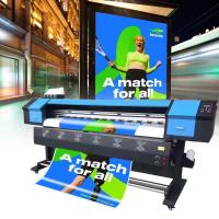 Quality XBH Brand Inkjet Type Printer with Xp600 Printhead for CMYK Flex Banner Indoor for sale