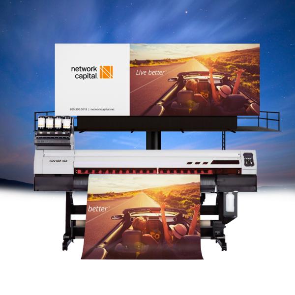 Quality Mimaki UJV100 160 High Quality UV Printer Smart Control System for sale
