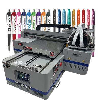 China Hot Sale Automatic A2 A3 Size 4060 Multifunction Mini Uv Flatbed Printer TX800/dx8 Plastic Phone case Mug Pen Uv Printer for sale