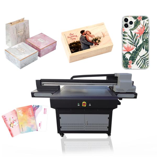 Quality New Arrival 9060 UV Flatbed Inkjet Printer with 1/2/3pcs TX800 DX8 Printhead for for sale