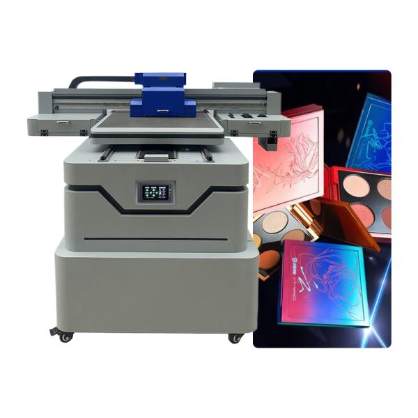 Quality High-Accuracy 6090 UV Flatbed Inkjet Printer Automatic Grade Machine with CCD for sale