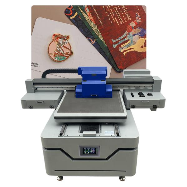 Quality High-Accuracy 6090 UV Flatbed Printer LED CCD Visual Positioning Automatic UV for sale