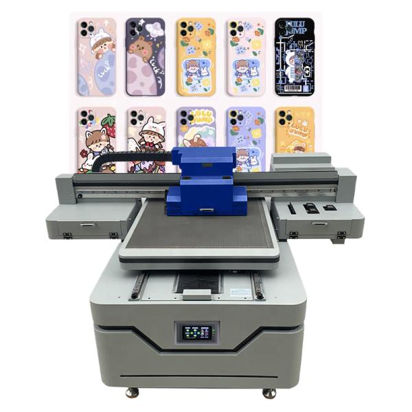 Quality High-Accuracy 6090 UV Flatbed Printer LED CCD Visual Positioning Automatic UV for sale
