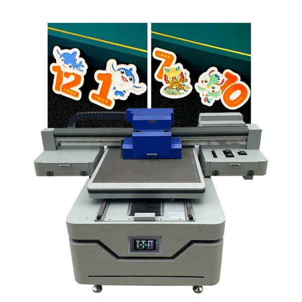 Quality High-Accuracy 6090 UV Flatbed Printer LED CCD Visual Positioning Automatic UV for sale