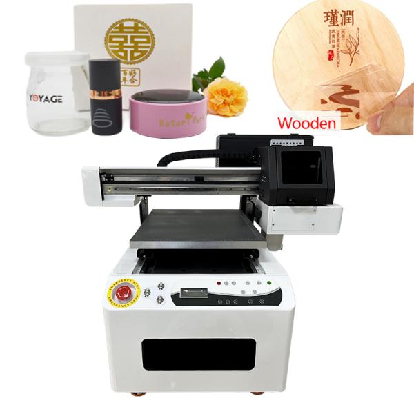 Quality Newest Automatic UV Inkjet Flatbed Printer 4050 XP600 I3200 Printhead For Glass for sale