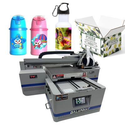 China A2 Size 4060 Flatbed UV Inkjet Printer Acrylic PVC Card & Ceramic Tile Metal Shoe Pen Printer for Tube Printing for sale